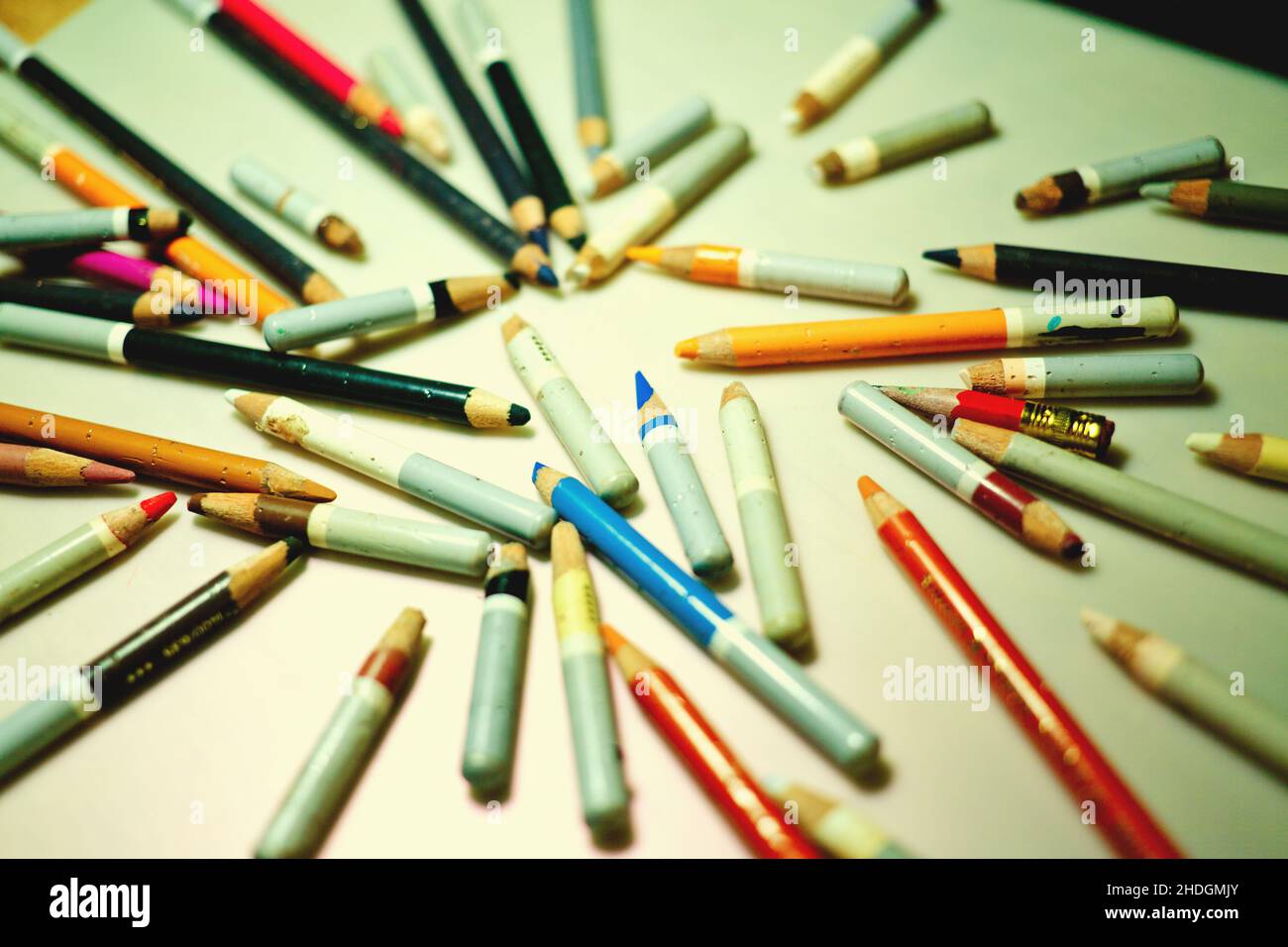 Painting pencil hi-res stock photography and images - Alamy