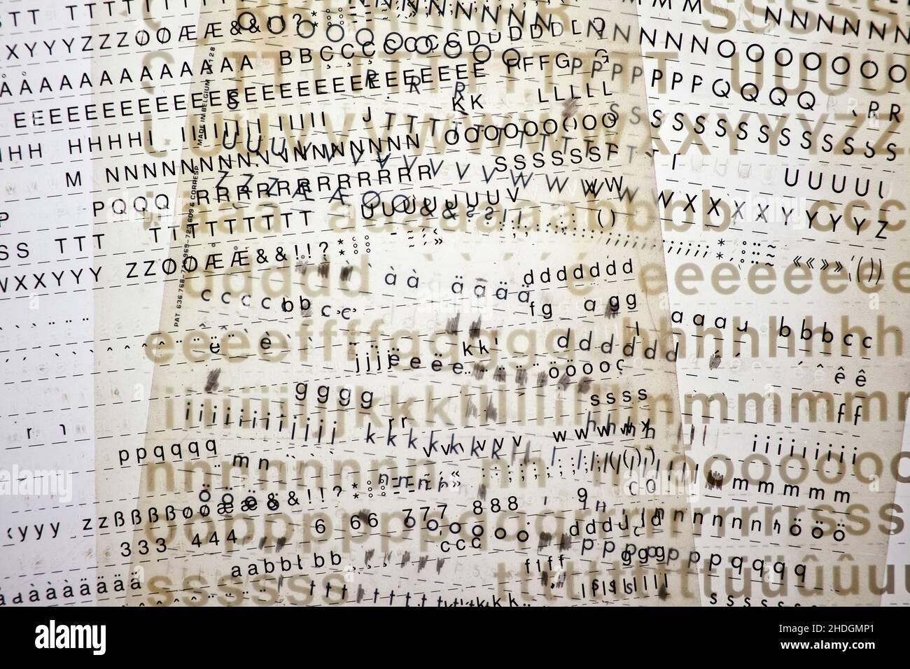 Off alphabet hi-res stock photography and images - Alamy