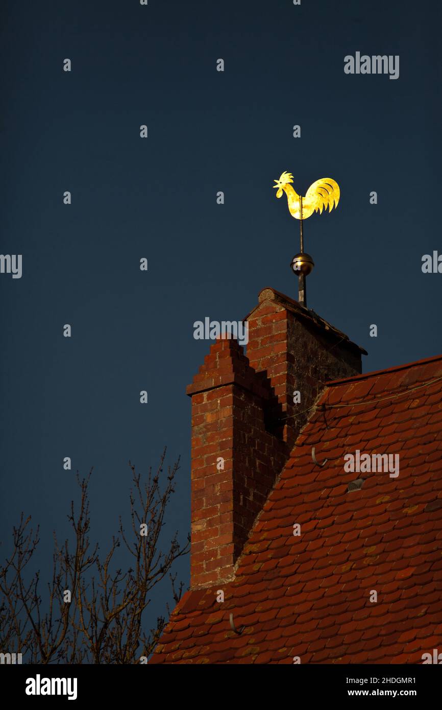 Golden weathercock hi-res stock photography and images - Alamy