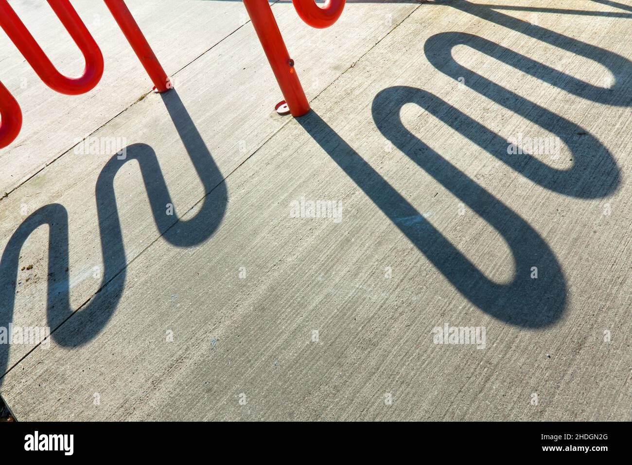 Shadow lines on asphalt hi-res stock photography and images - Alamy