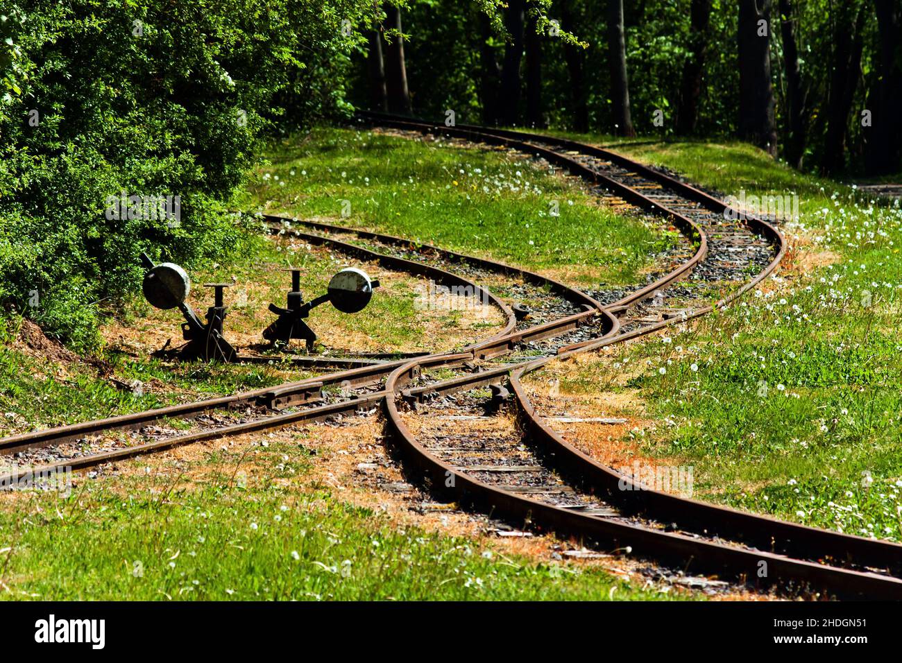 Rail siding hi-res stock photography and images - Alamy