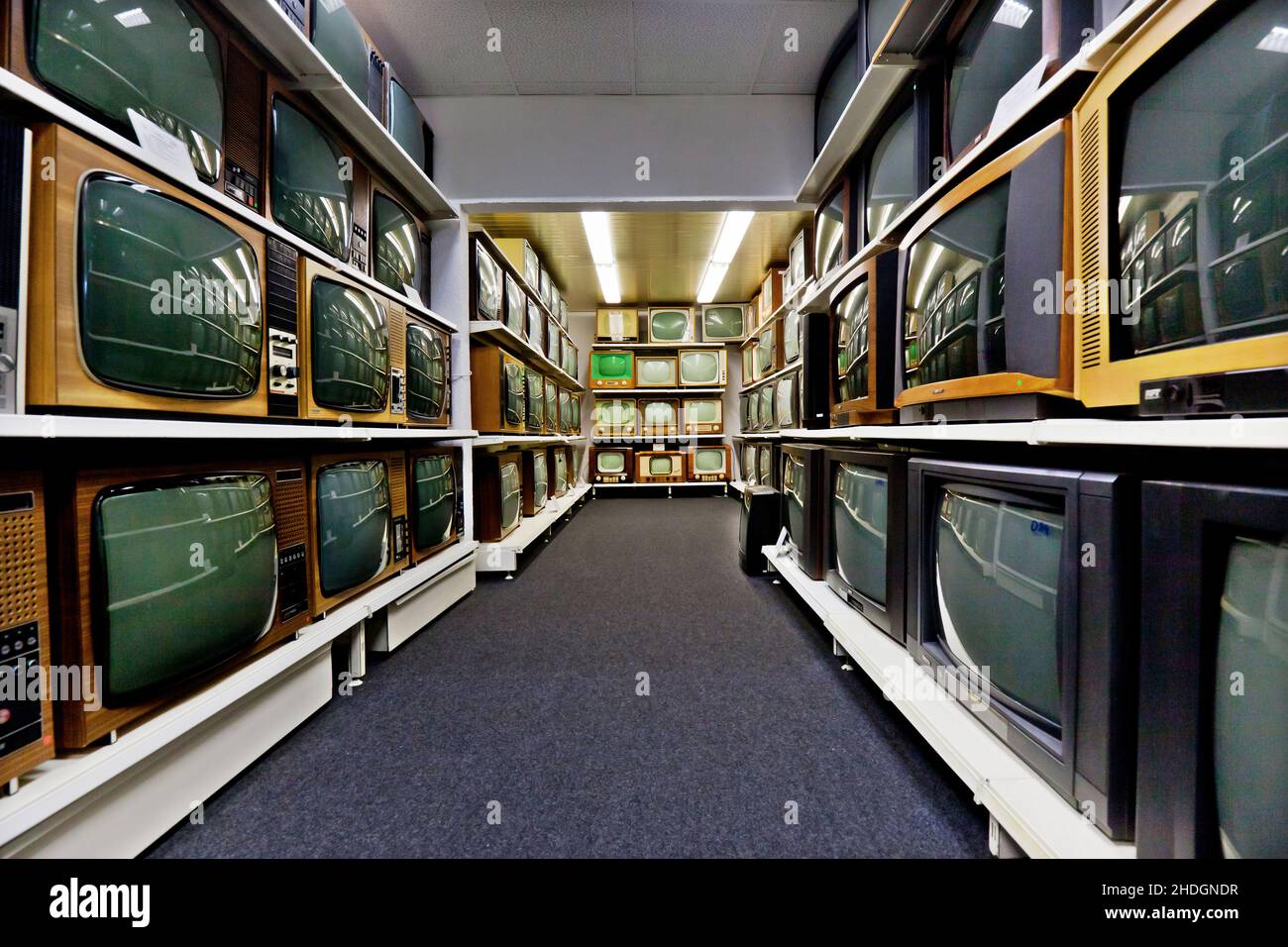 retro, museum, television, old fashioned, retro style, museums ...