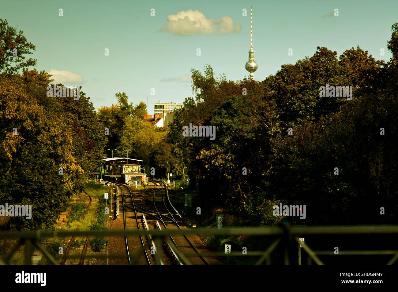 berlin, track, s-bahn station, tracks, s-bahn stations Stock Photo - Alamy