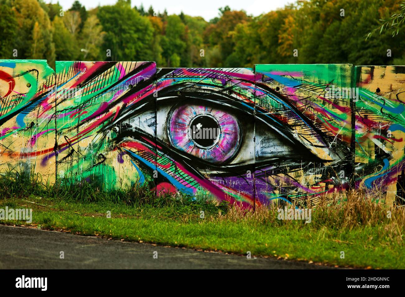 eye, graffiti, eyes, graffitis Stock Photo - Alamy
