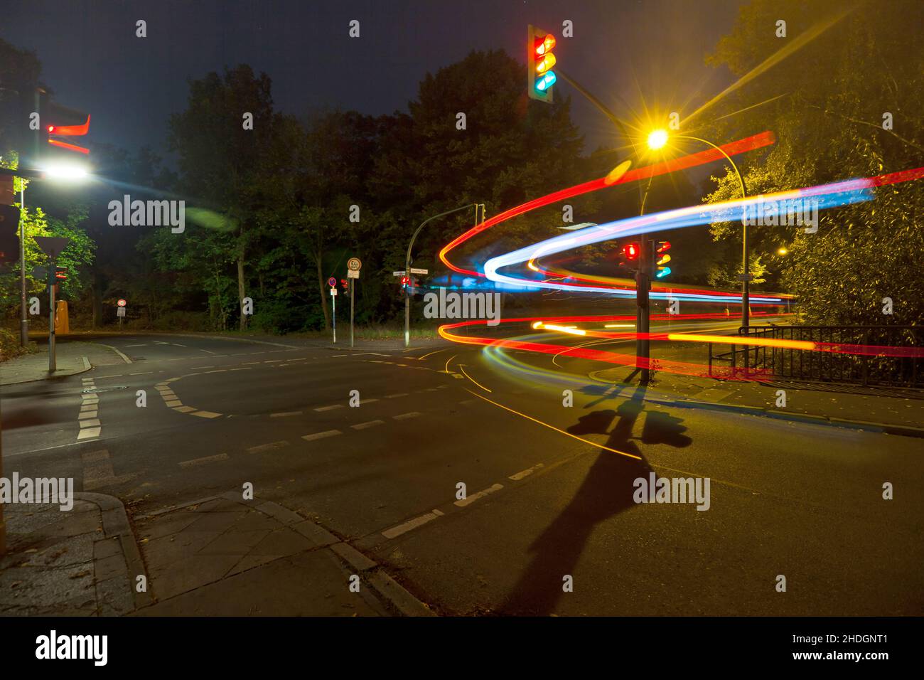 street, turn, track lighting, road, roads, streets, turns Stock Photo ...