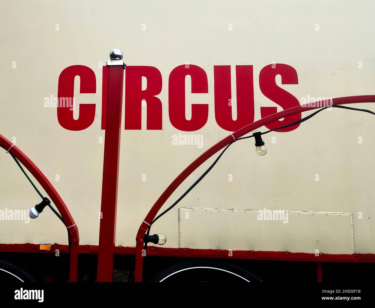 Circus trailers hi-res stock photography and images - Alamy