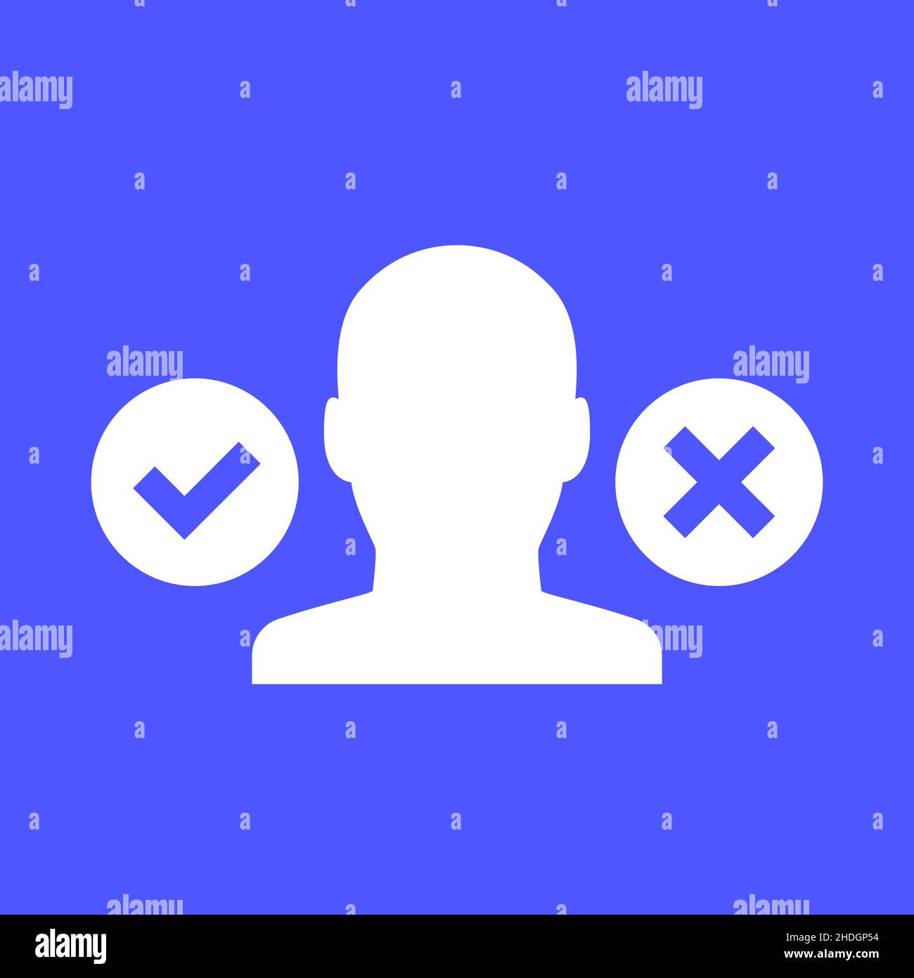 Pros and cons icon for web, vector Stock Vector Image & Art - Alamy