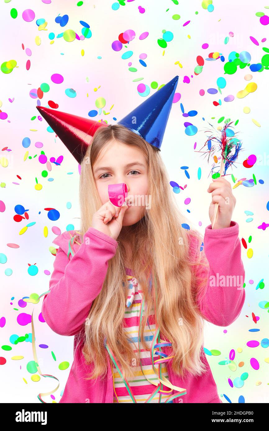 child, celebrations, children birthday, confetti, birthday party ...