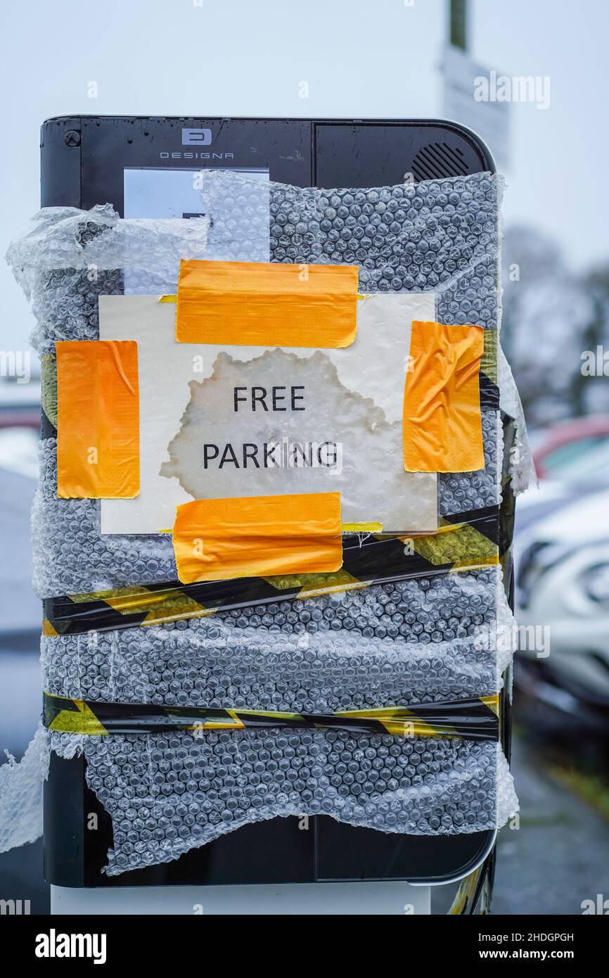 Car Parking Ticket Machine Uk High Resolution Stock Photography and ...