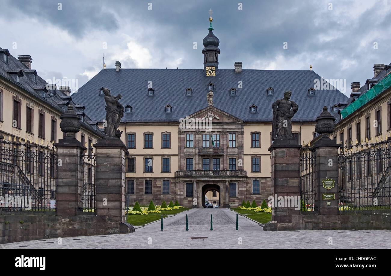 castle, city palace, fulda, city palaces, fuldas Stock Photo - Alamy