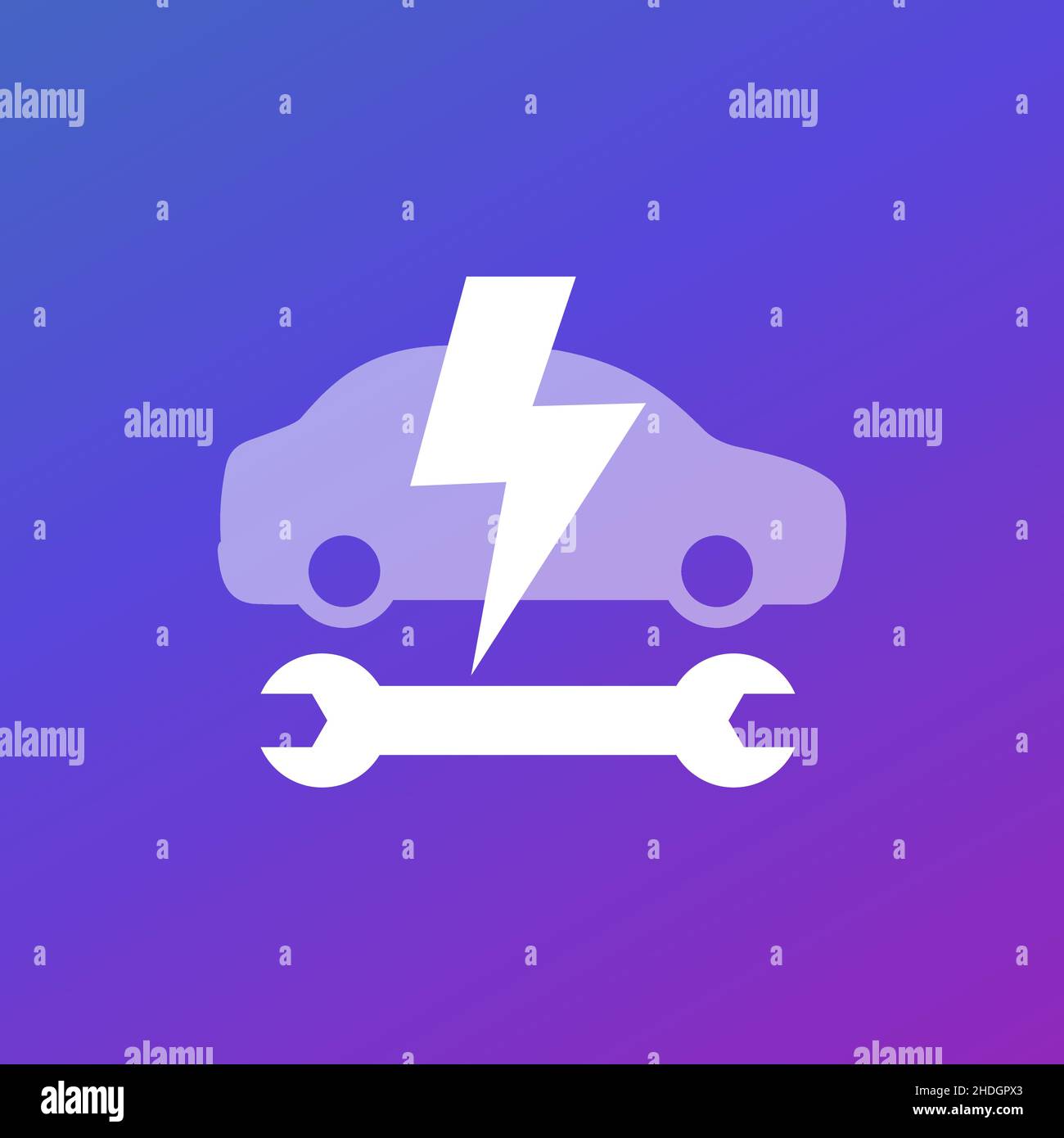 electric car, ev service vector icon Stock Vector Image & Art - Alamy