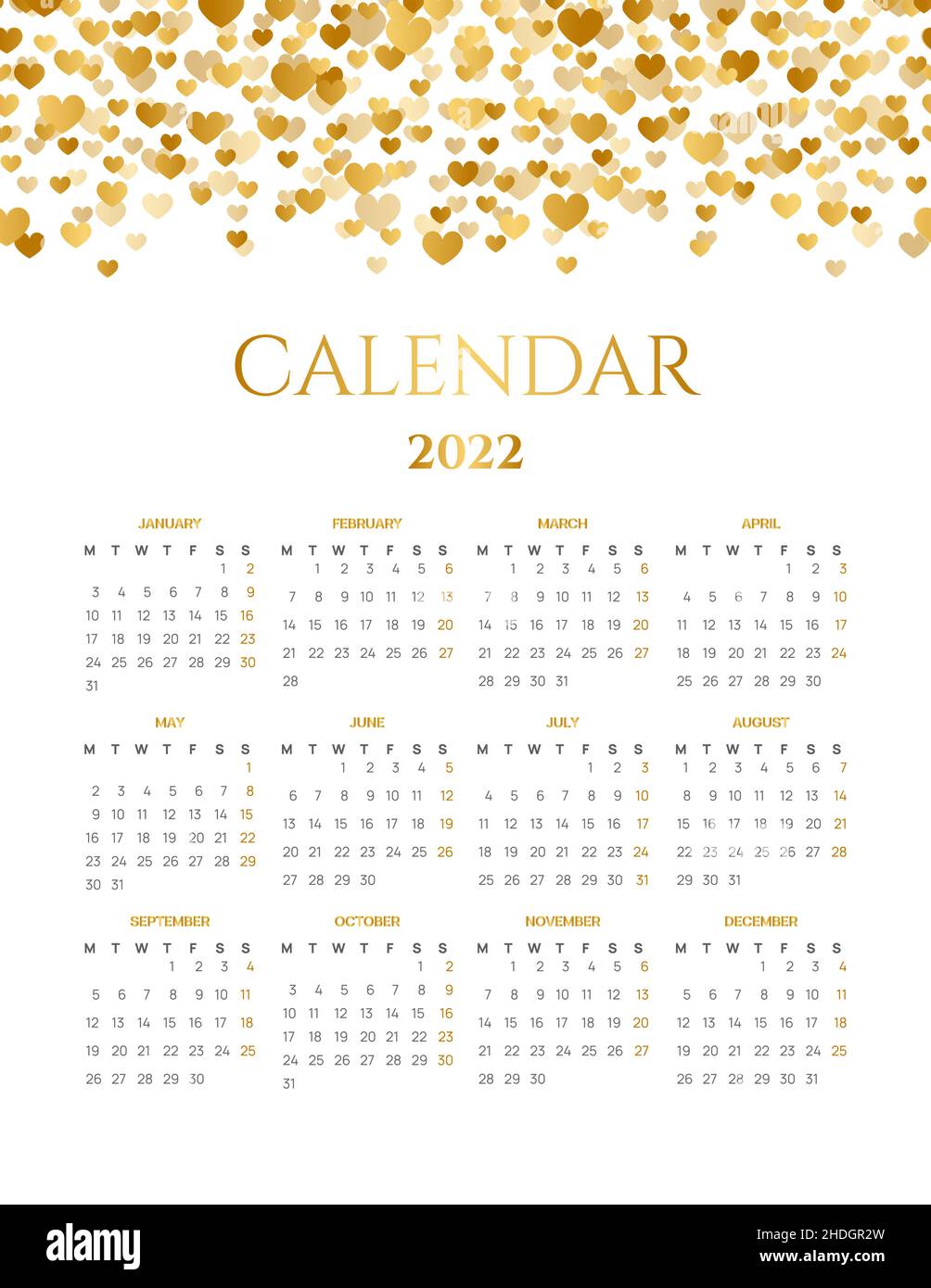 April calendar page months Stock Vector Images - Alamy