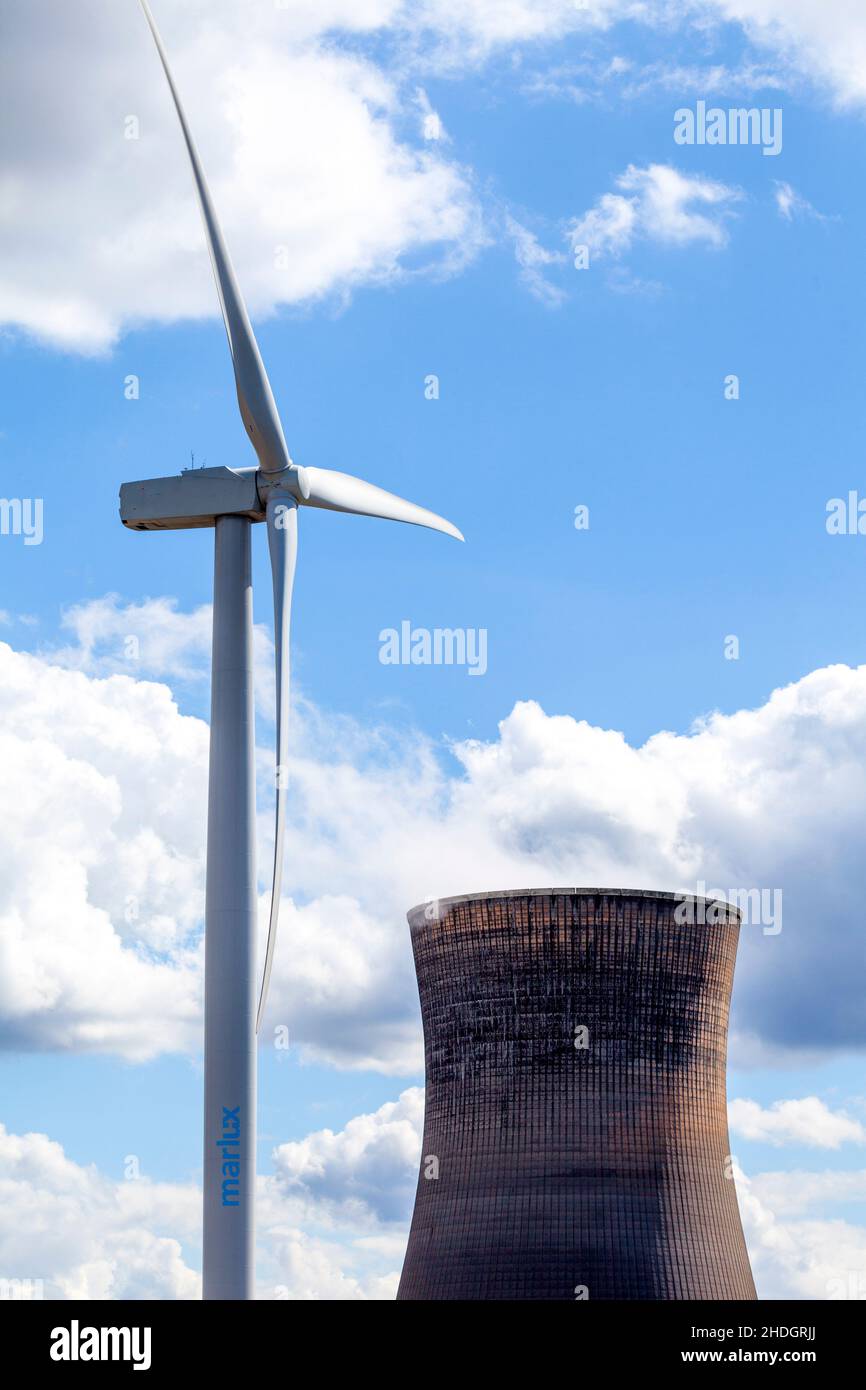 wind power, pinwheel, nuclear power station, wind powers, pinwheels ...