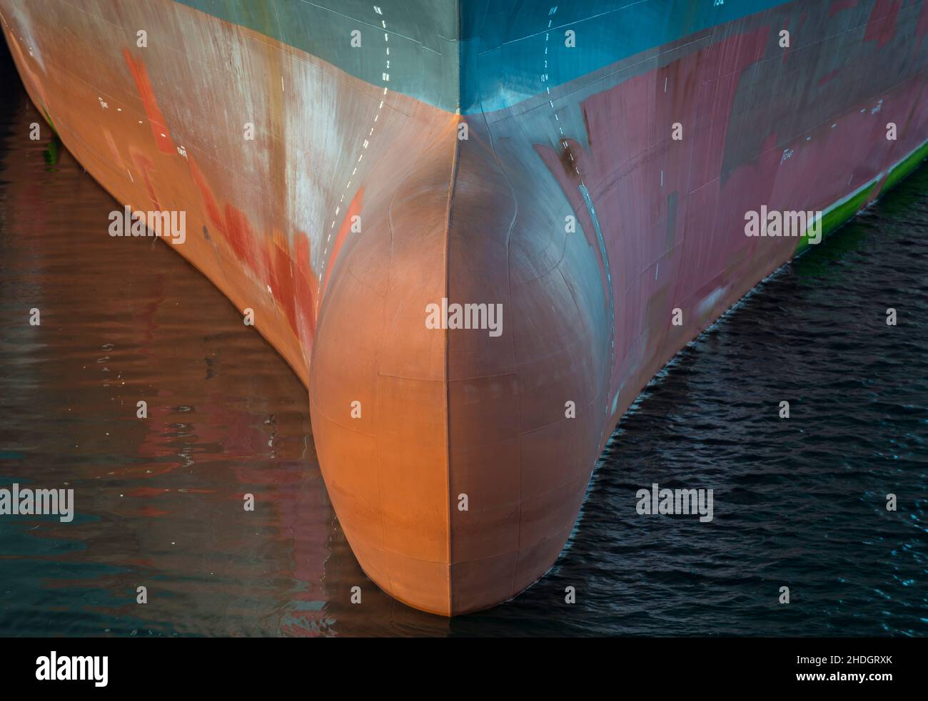 ship's bow, bulbous bow, ship's bows, bow, bulbous, bulbous bows Stock ...