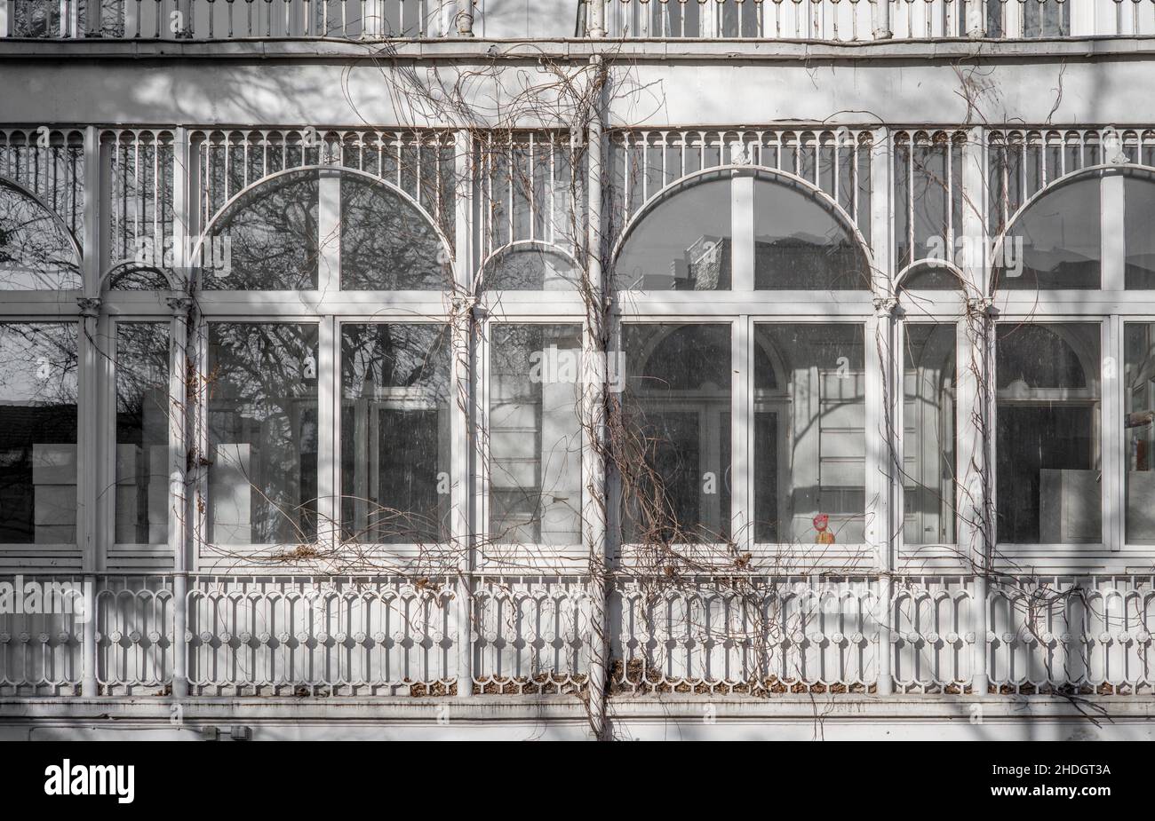 windows, arched windows, loggia, window, arched window, loggias Stock ...