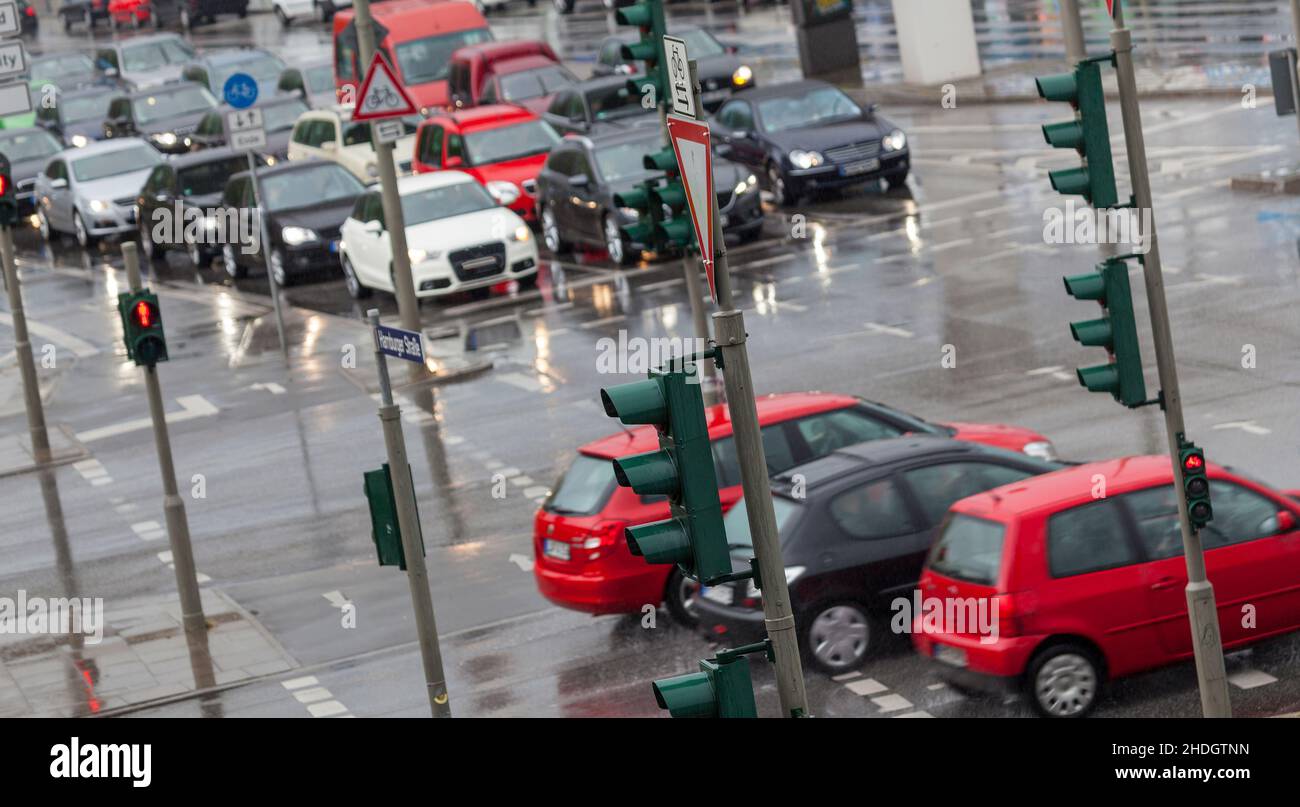 intersection, traffic, city traffic, intersections, traffics Stock ...