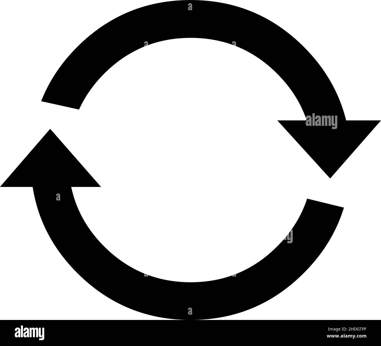 Vector illustration of update icon Stock Vector Image & Art - Alamy