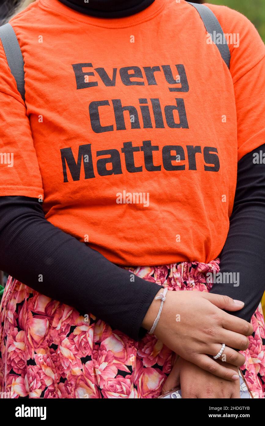 "Every Child Matters" in honour of children whom perished in Canadian ...