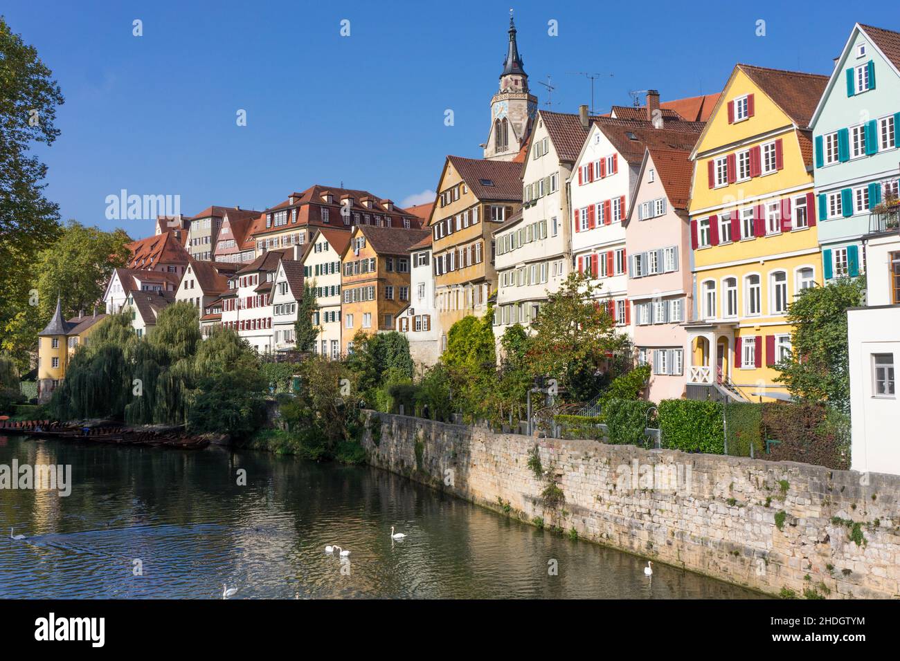 residences, tuebingen, neckar, residence, tuebingens, neckars Stock ...