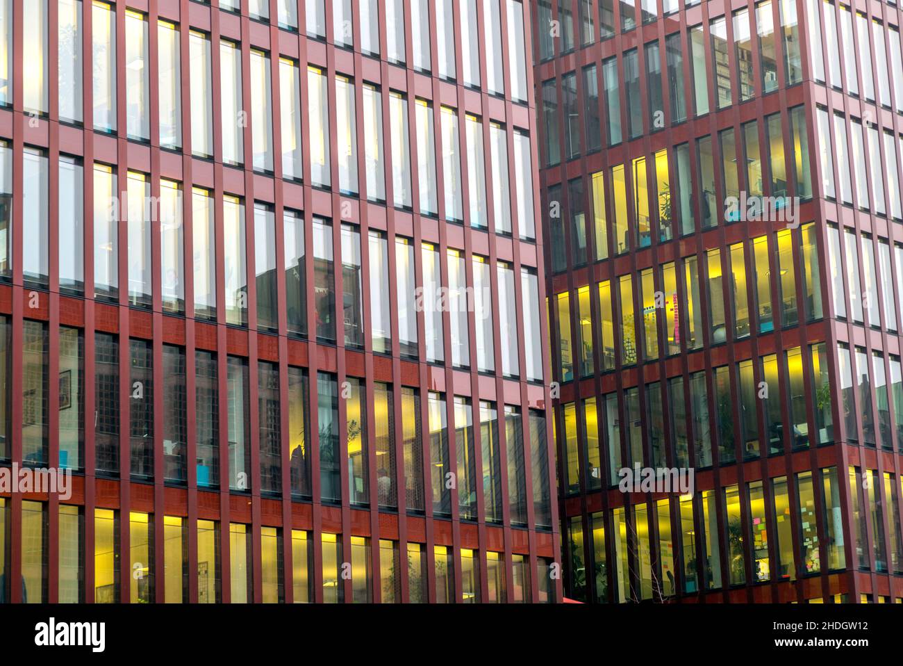 office building, facade, skyscraper, office buildings, service building ...