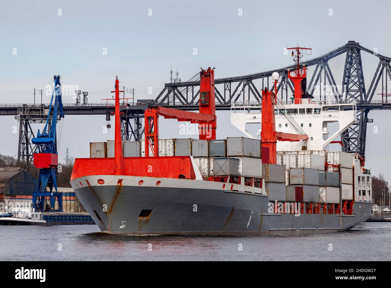 container ship, kiel canal, container ships, kiel canals Stock Photo ...