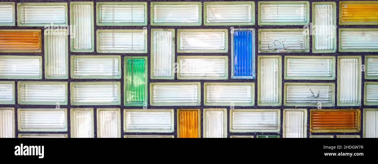 glass brick, glass bricks Stock Photo - Alamy