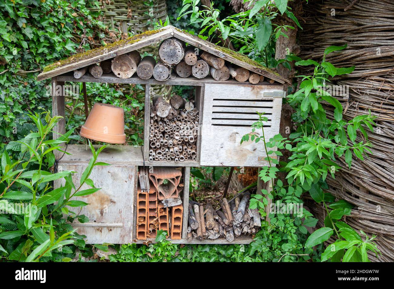 insect hotel, insect hotels Stock Photo - Alamy