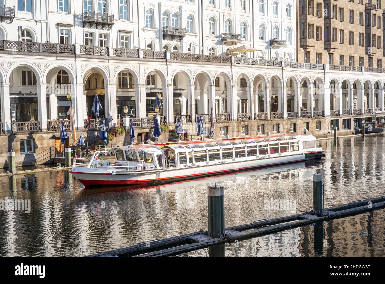 hamburg, alster, alster ship, alsters, alster lake, alster ships Stock ...