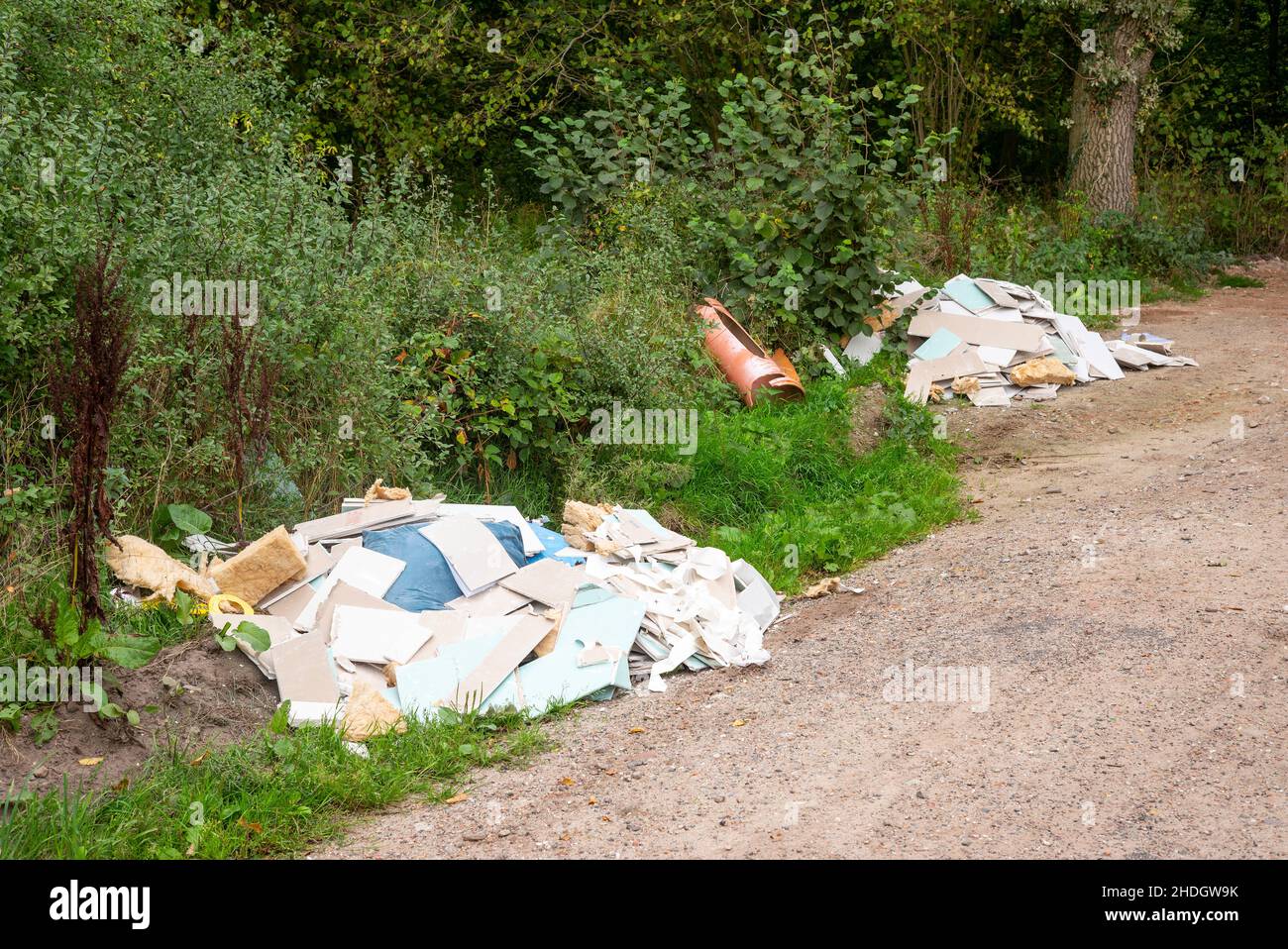 path, rubble, trash removal, paths, rubbles, trash removals Stock Photo ...