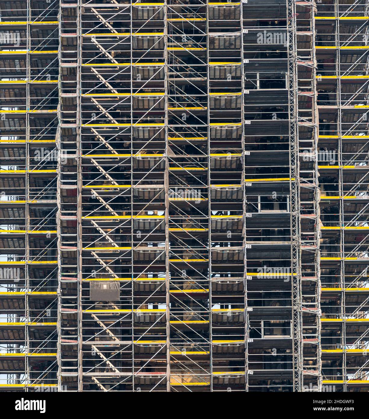 superstructure, scaffolding, superstructures Stock Photo - Alamy