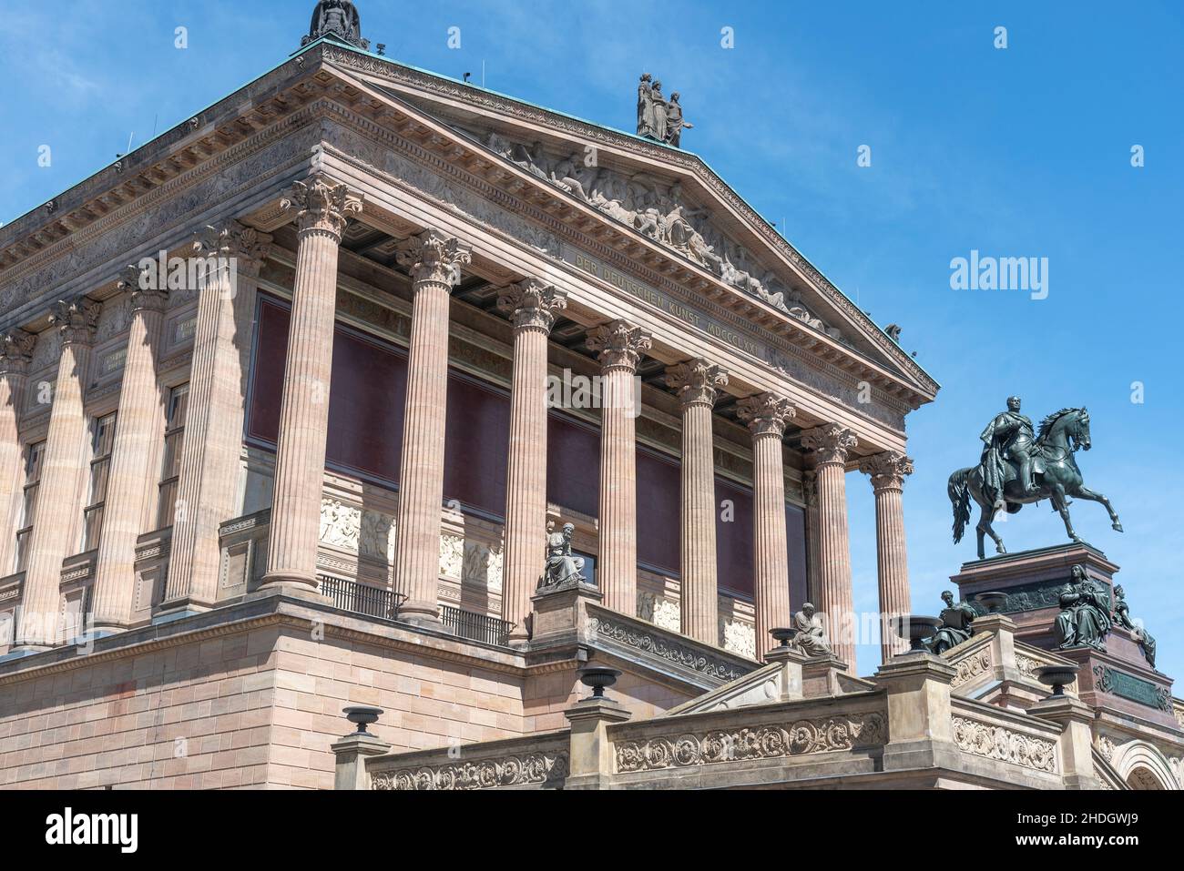 berlin, old national gallery, old national galleries Stock Photo - Alamy