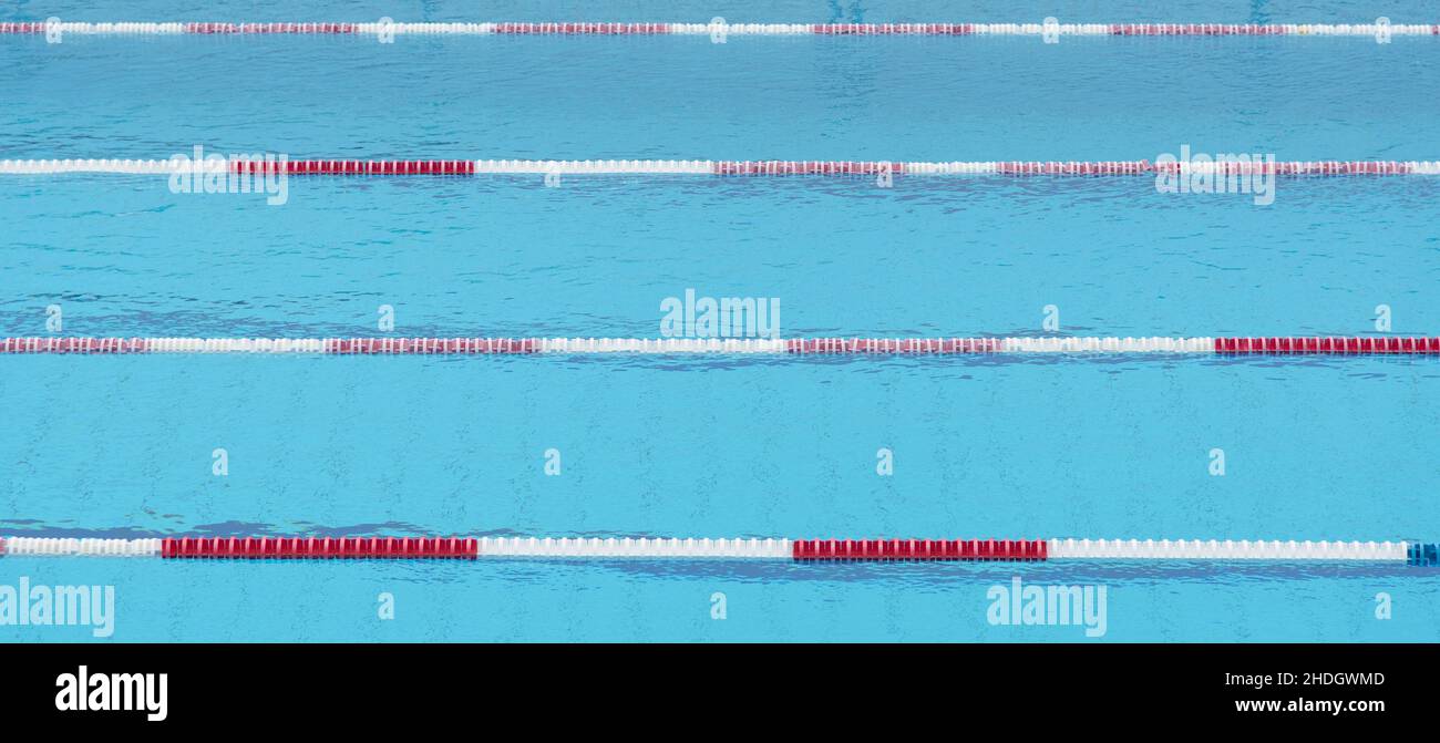 swimming pool, swimming lane, rope, pool, swimming lanes, ropes Stock ...