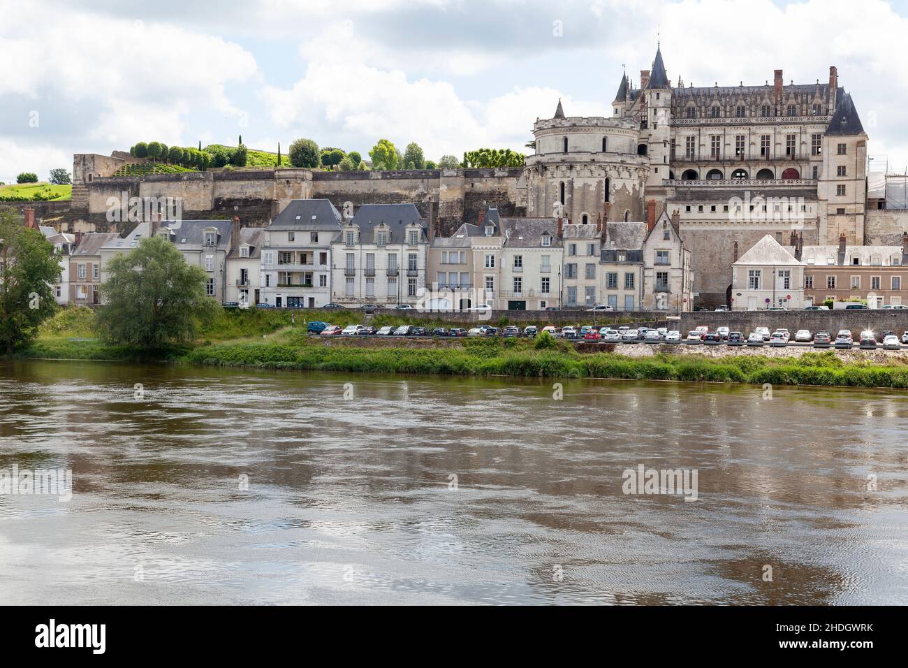 amboise castle, amboise, castle amboises, amboises Stock Photo - Alamy