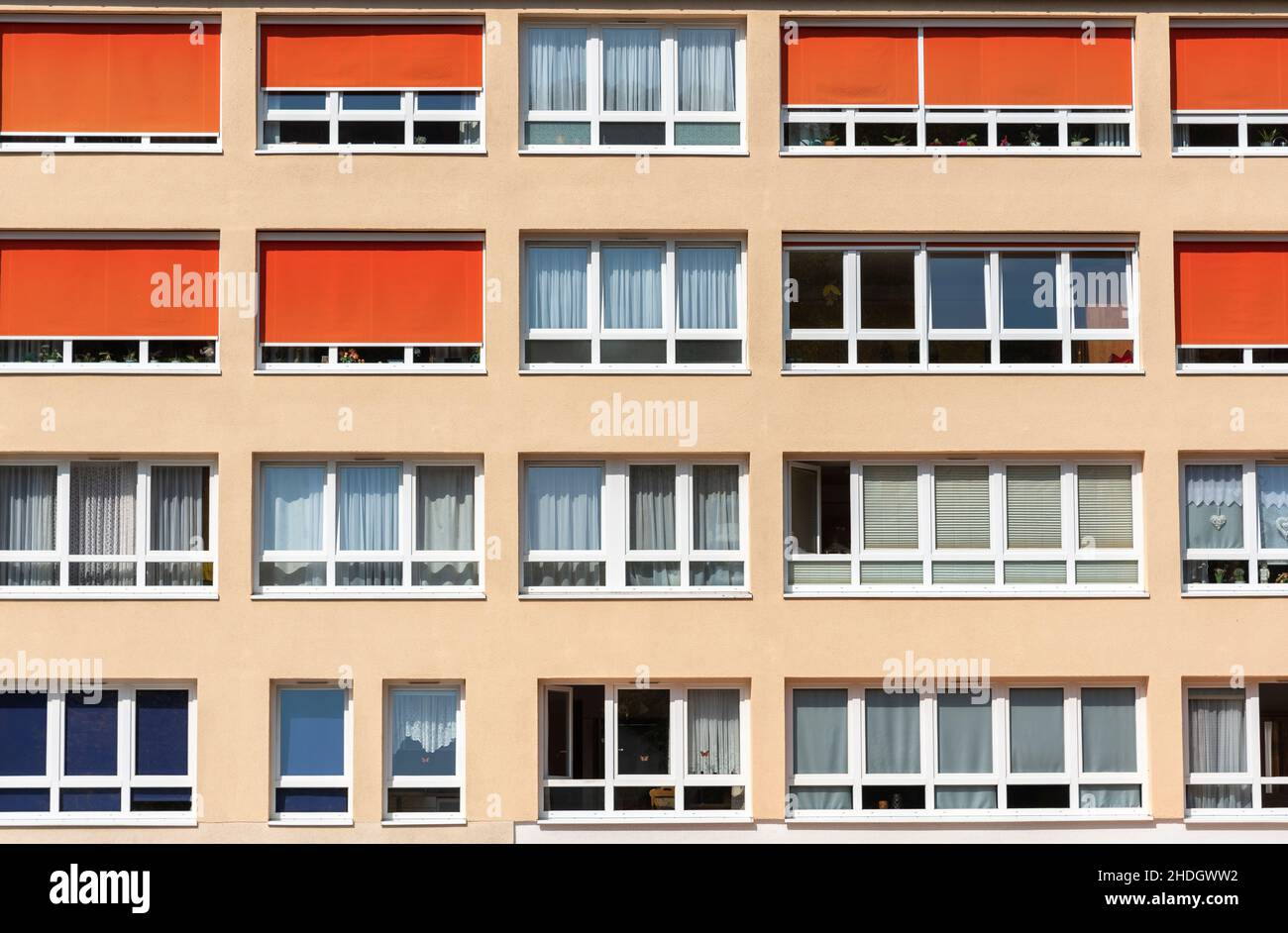 Windows and floors with modern houses hi-res stock photography and ...