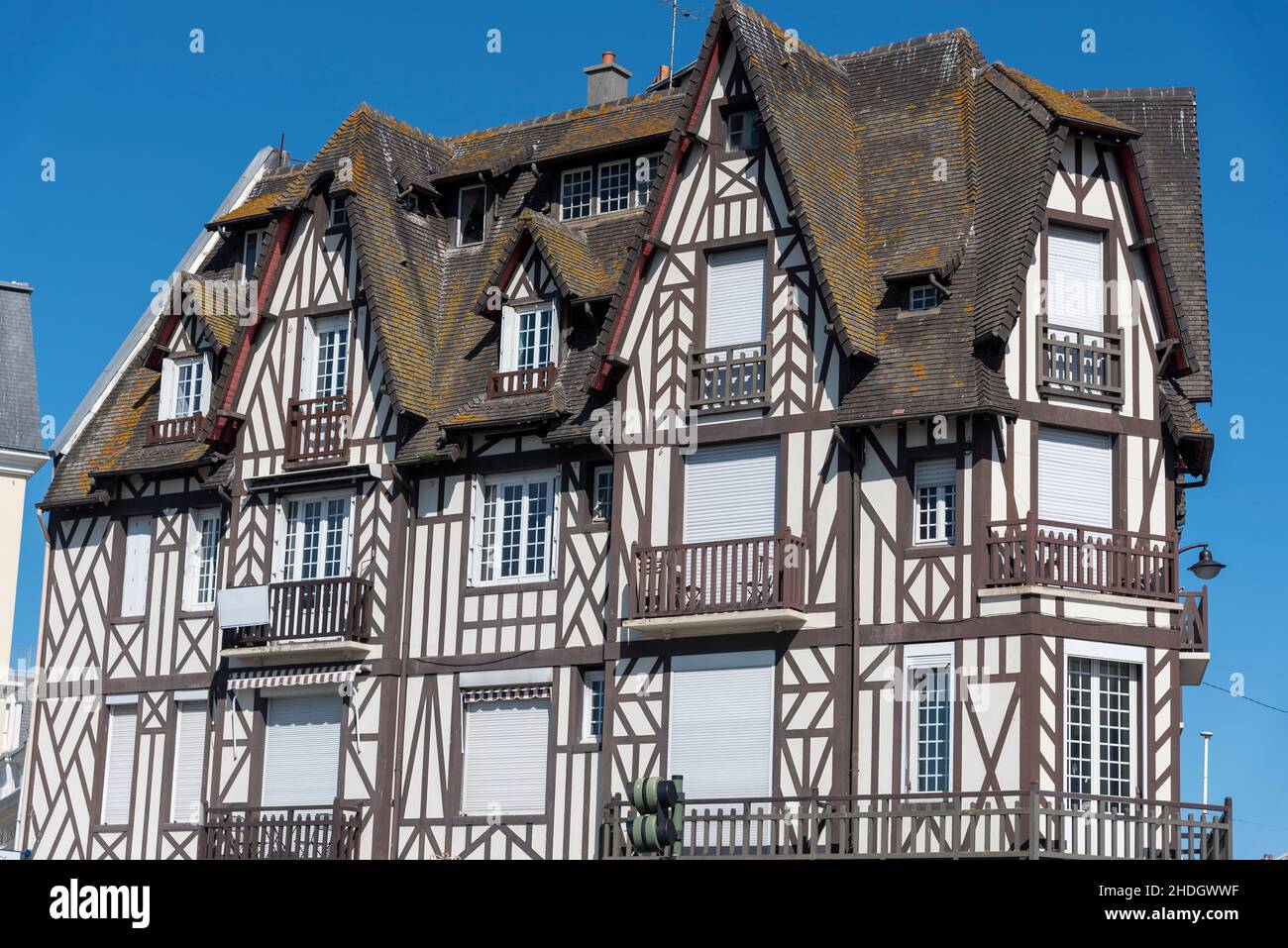 timbered, architecture, half-timbered, timbereds, architectures Stock ...