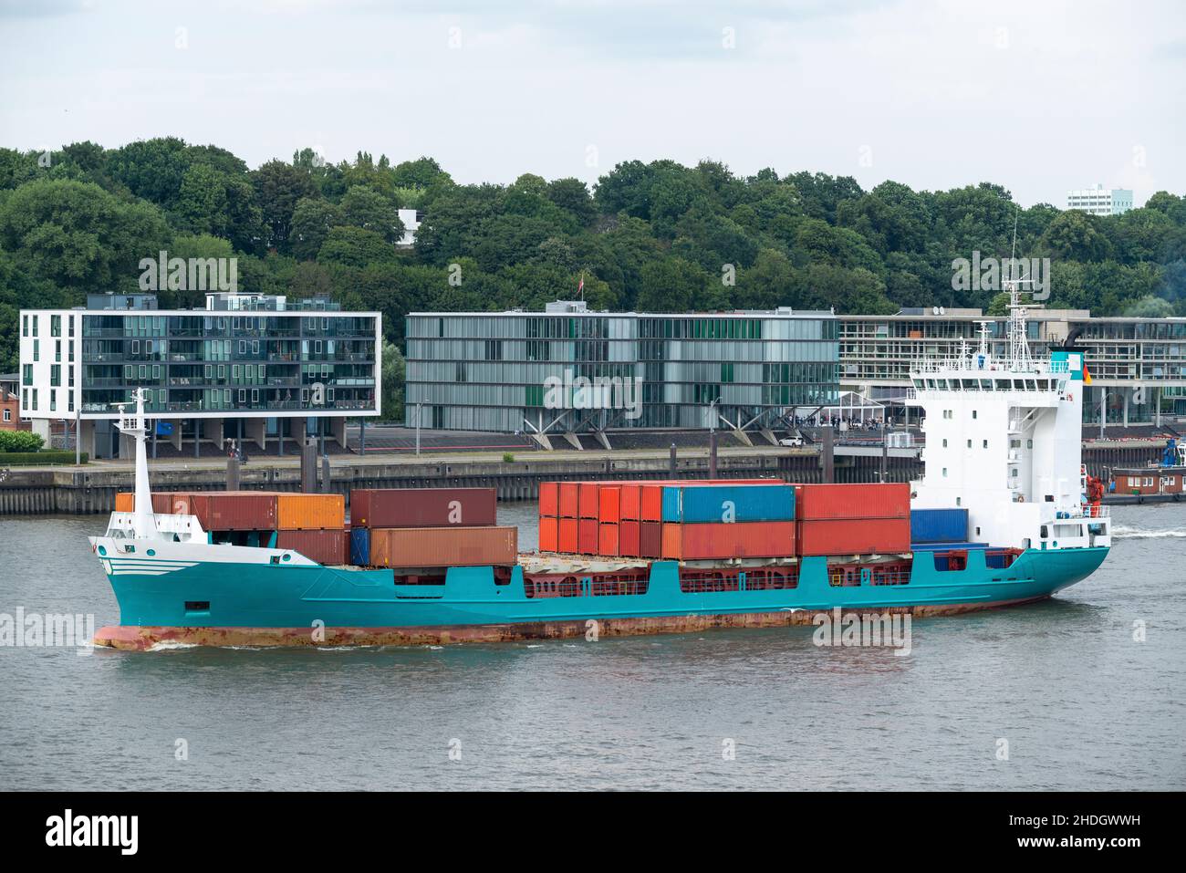 boating, container ship, container ships Stock Photo - Alamy