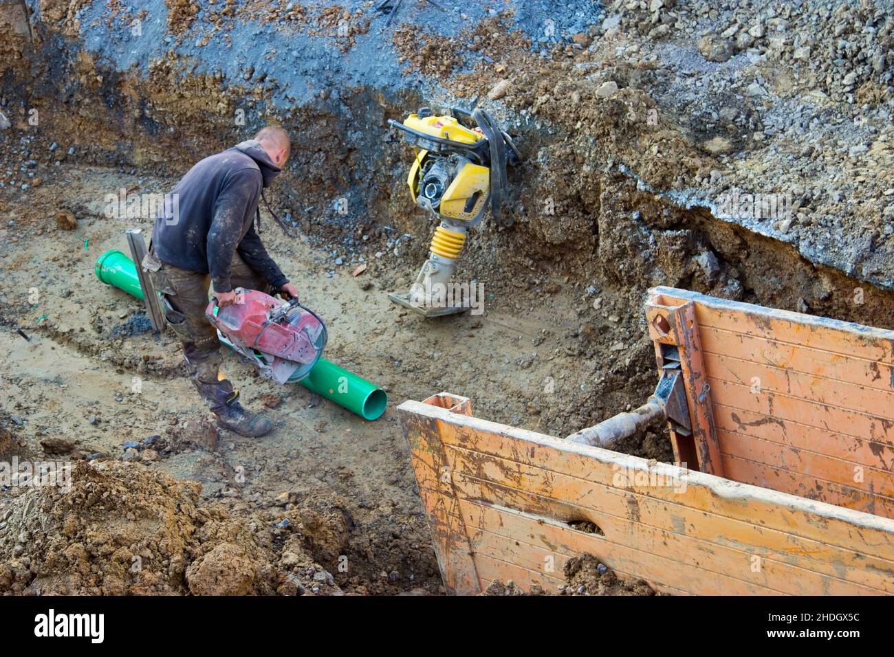 construction worker, construction, earthworks, blue collar, builder ...