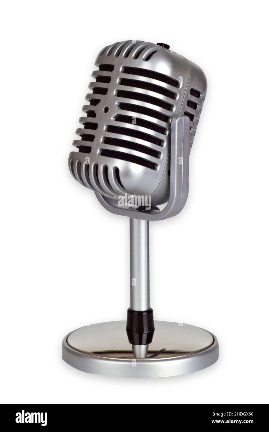 retro, microphone, old fashioned, retro style, microphones Stock Photo ...