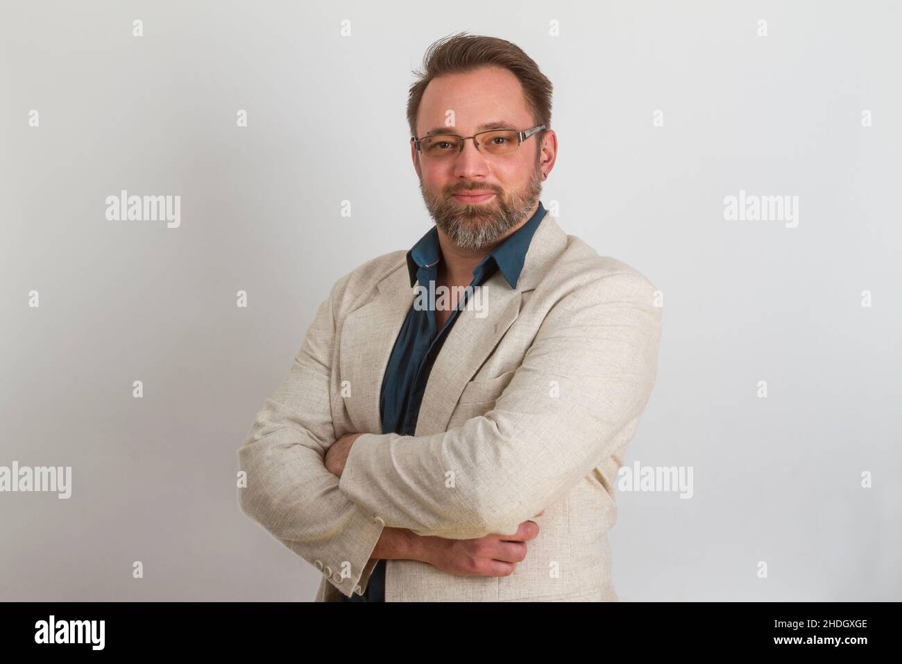 Portrait suits men adults hi-res stock photography and images - Alamy