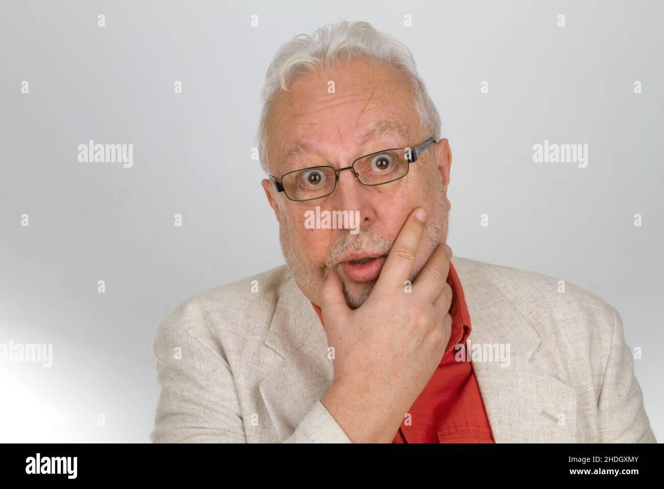 Surprised men hi-res stock photography and images - Alamy