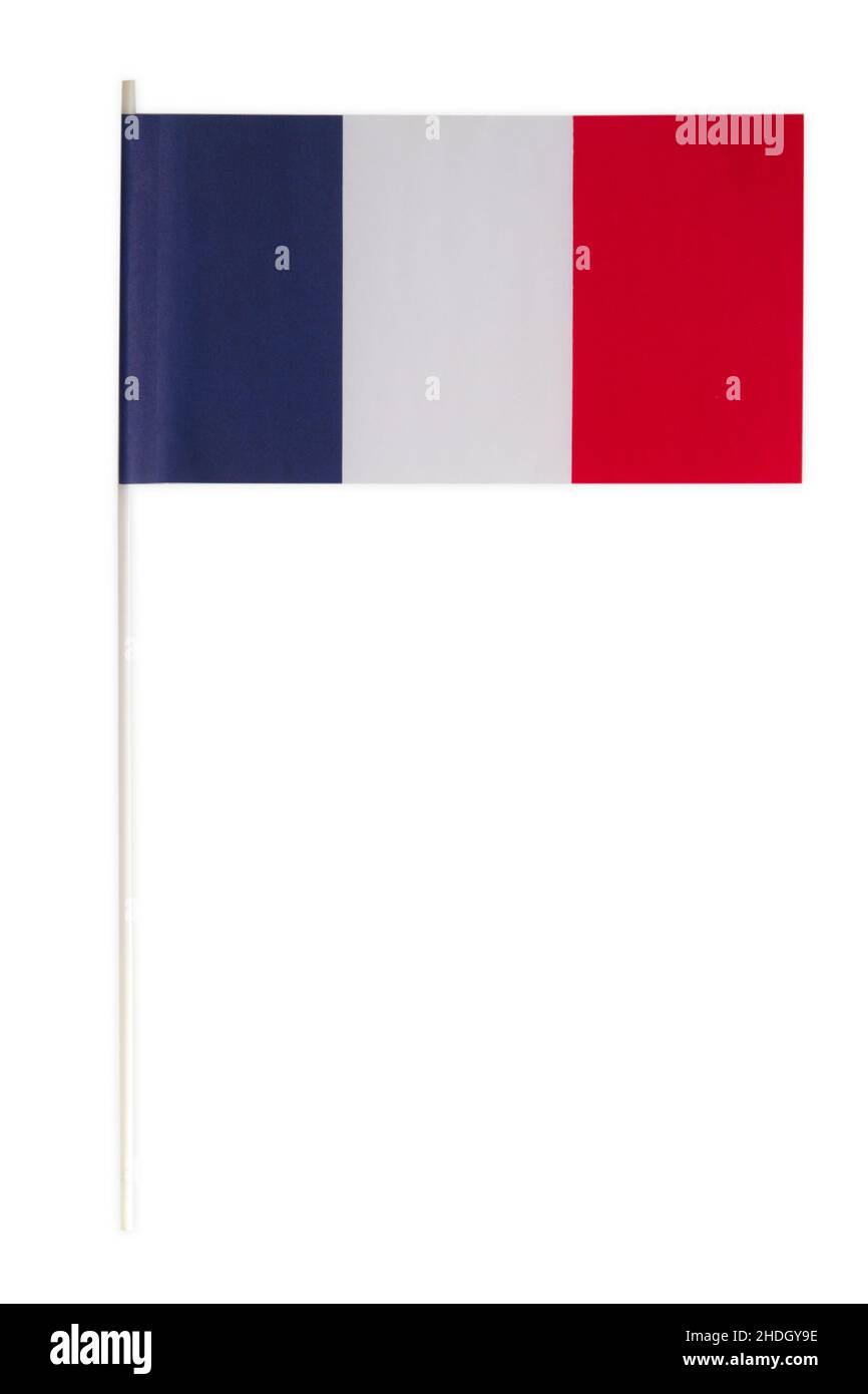 Vertical flag france Cut Out Stock Images & Pictures - Alamy
