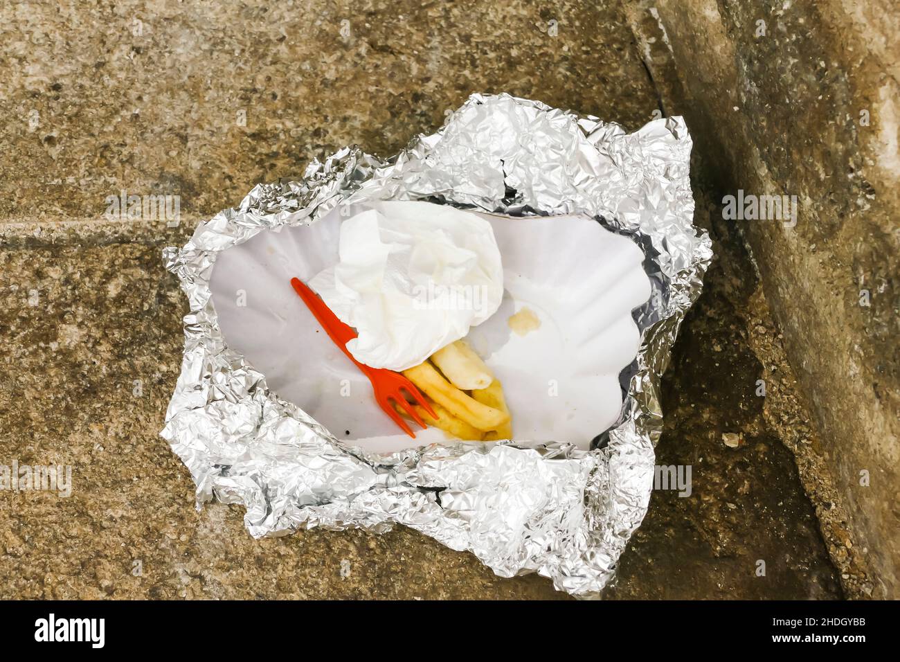 waste, french fries, discarded, wastes, pommes, discardeds Stock Photo ...
