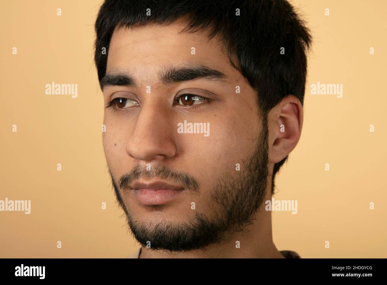 young man, tired, portrait, absent, guy, man, men, young, tireds ...