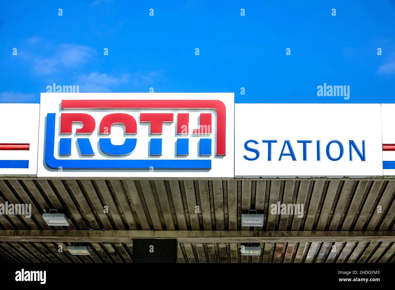 gas station, gas stations Stock Photo - Alamy