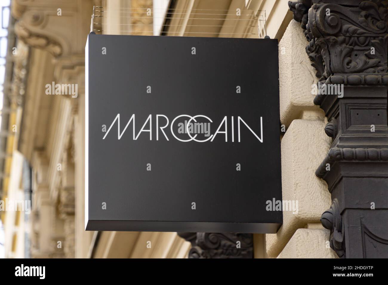 Marc cain logo hi-res stock photography and images - Alamy