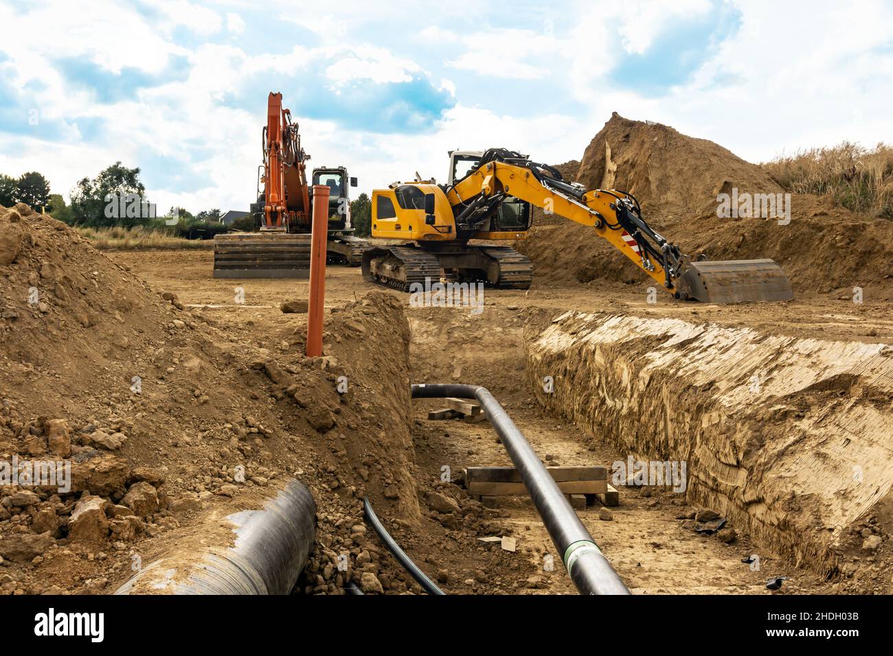 Earthworks hi-res stock photography and images - Alamy