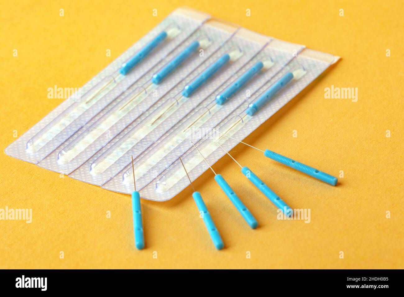 acupuncture needle, acupuncture needles Stock Photo - Alamy