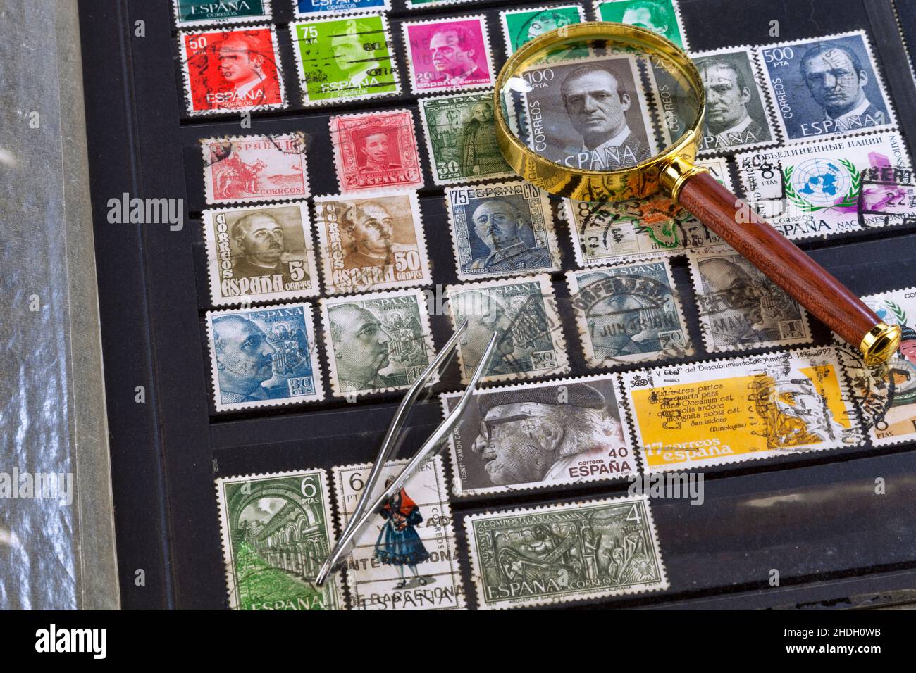 Air post stamp hi-res stock photography and images - Alamy