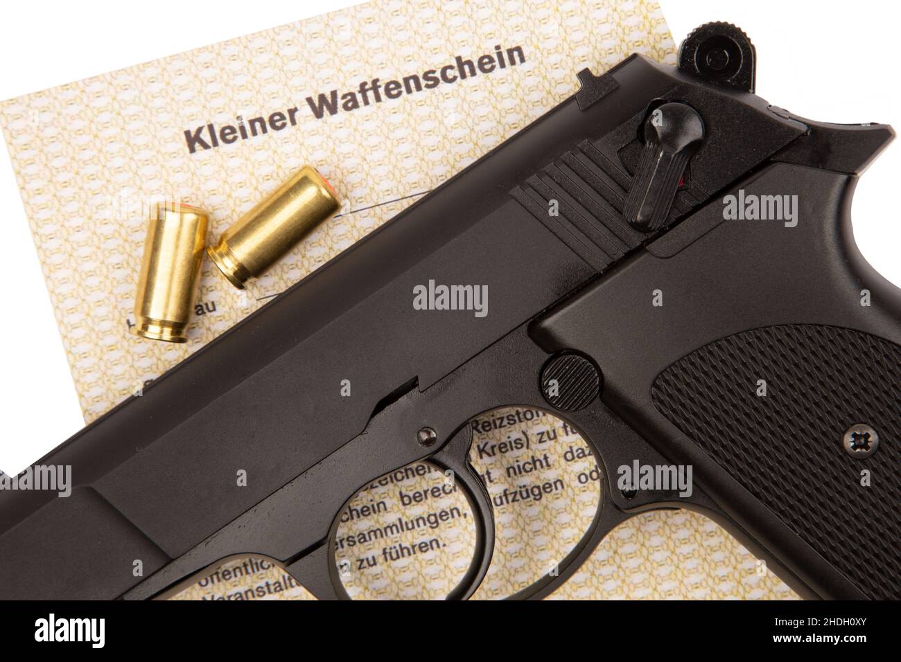 Weapons possession card hi-res stock photography and images - Alamy