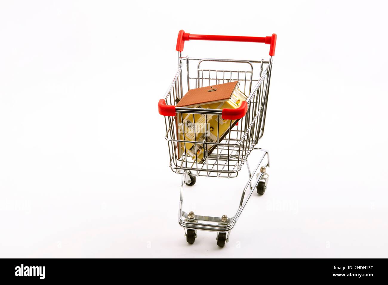 house, shopping cart, purchase, houses, shopping carts, purchases Stock ...
